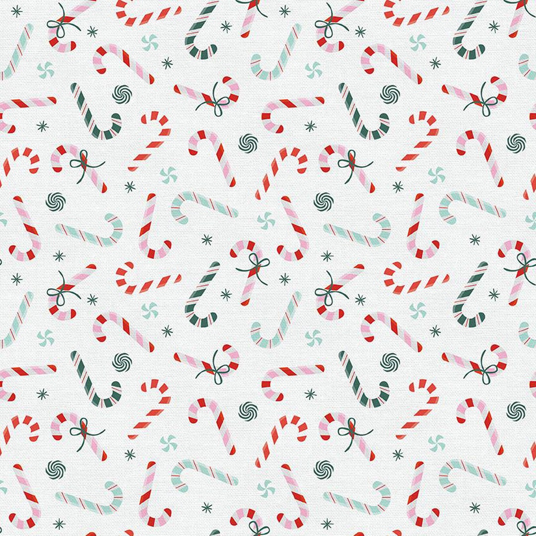 Christmas Nostalgia Quilt Fabric by Paintbrush Studios Candy Canes ...
