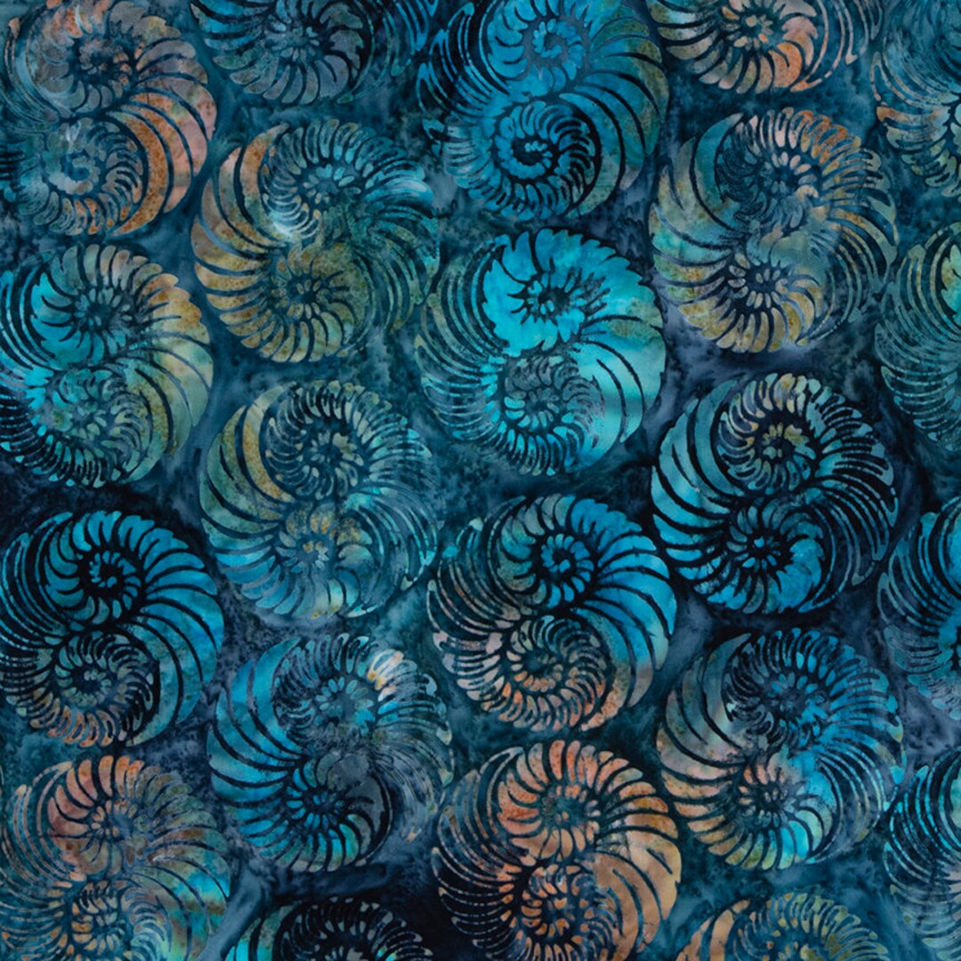 Batik Expressions Tjaps by Riley Blake BTPT1153 Dark Denim multicolor ...