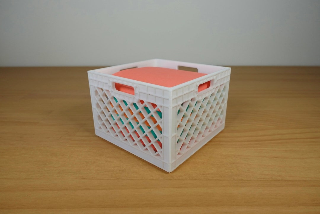 Stackable Milk Crate Organizer - Etsy