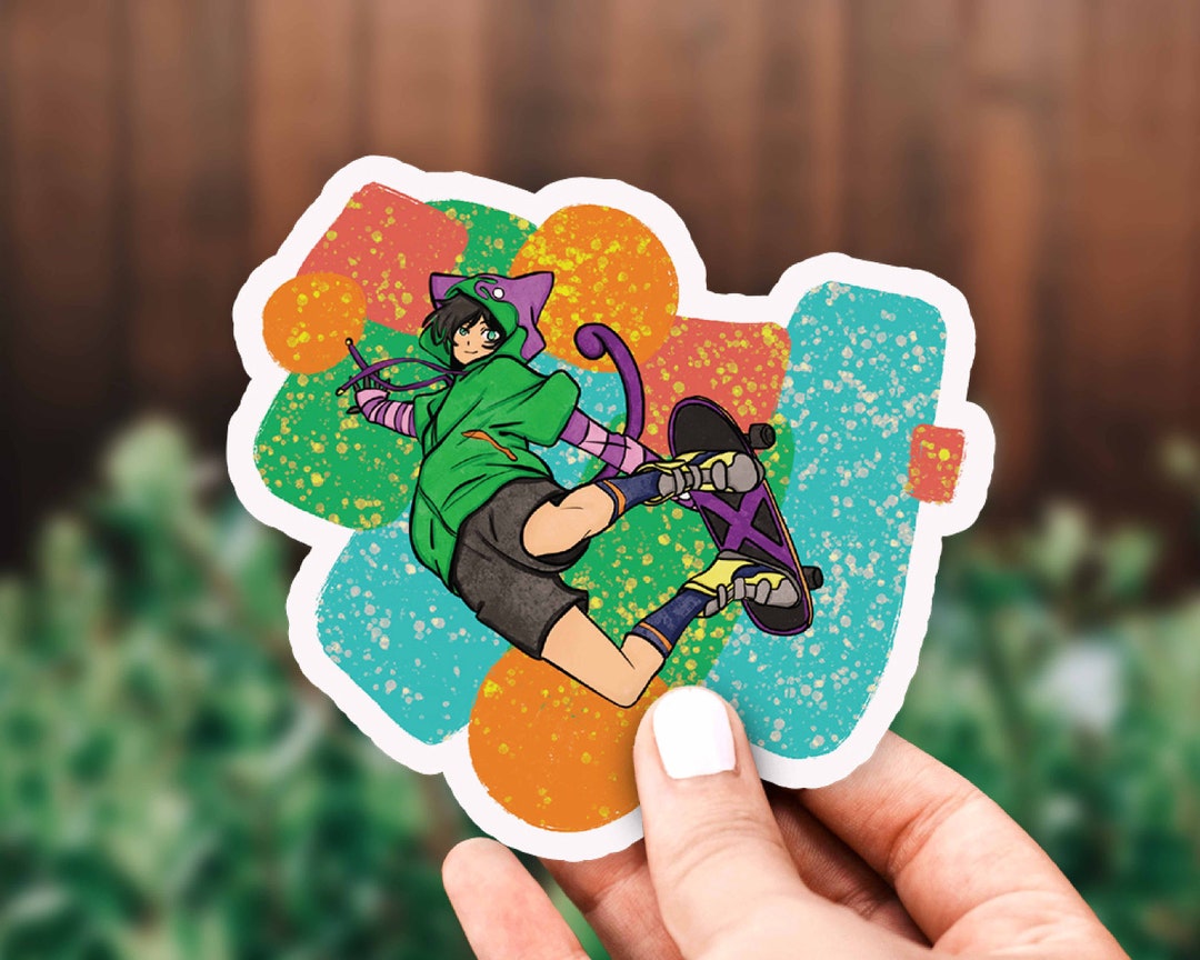 Miya Sticker, Sk8 the Infinity Sticker, Skater Sticker - Etsy