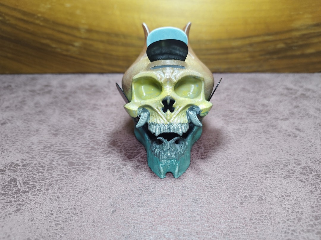 Skull Pick Holder - Organize Picks in Style, Guitar Pick Organizer ...