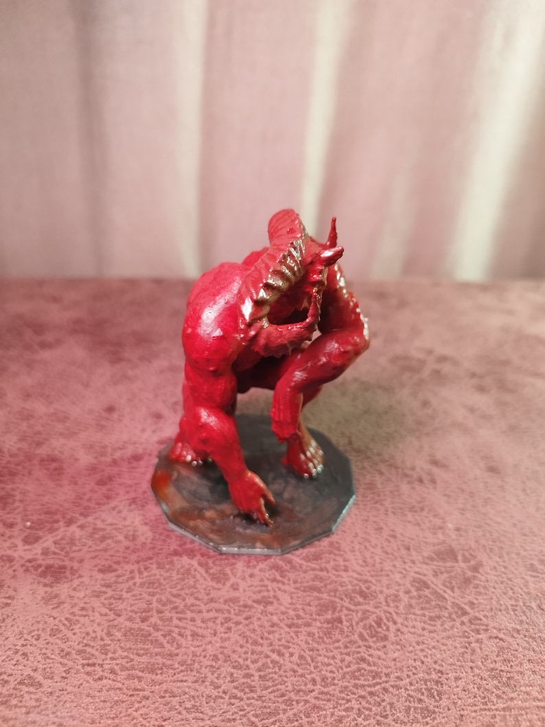 Demon Demon Figure Devil Devil Figure Demonic Hell - Etsy