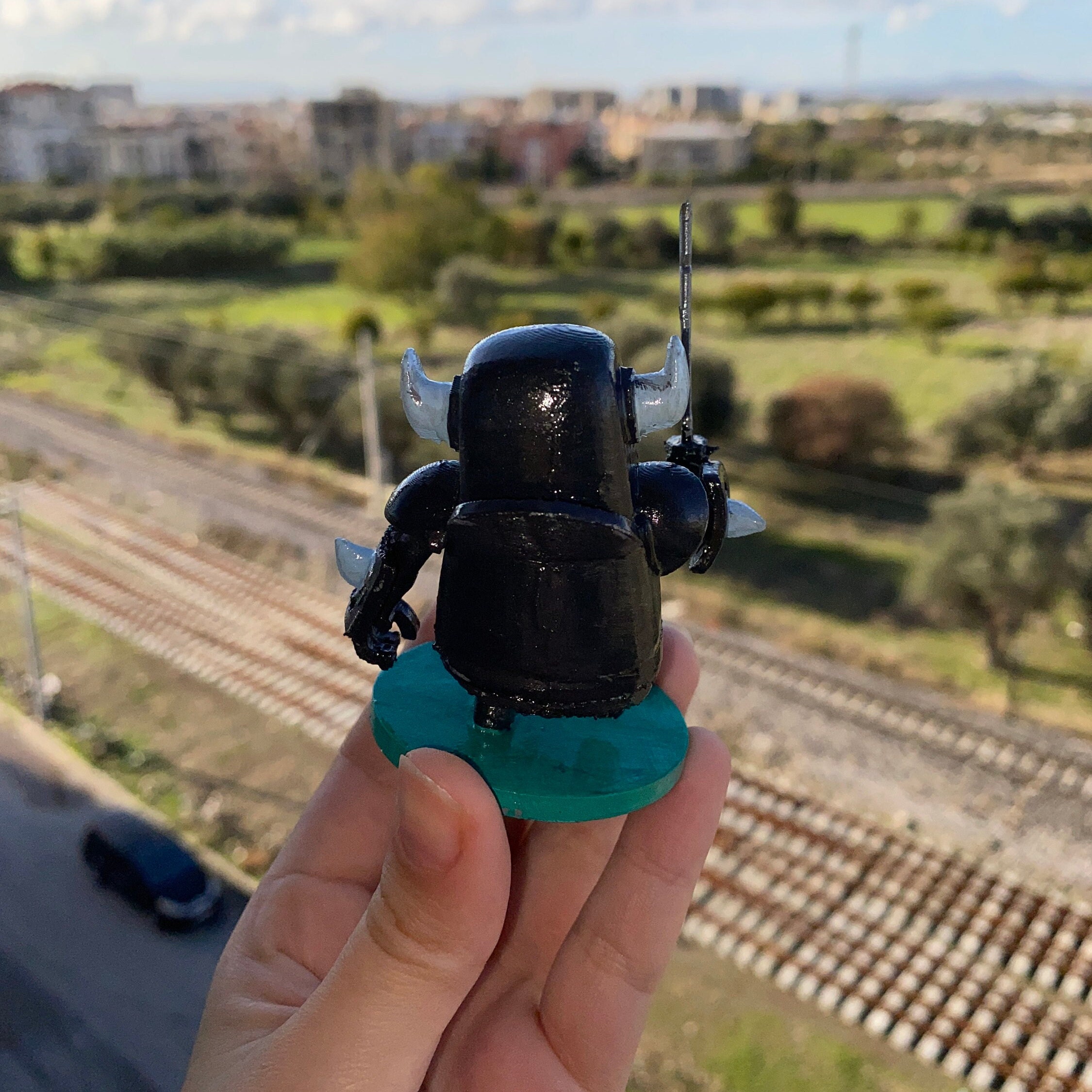 3D Printed Mini P.E.K.K.A Figure Inspired by Clash of Clans and Clash Royale Unique Decor for ...