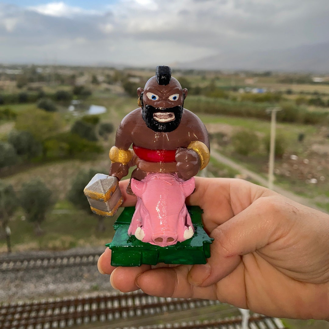 Hog Rider, Clash Royale, Clash of Clans, Hog Rider Figure, Clash Royale ...