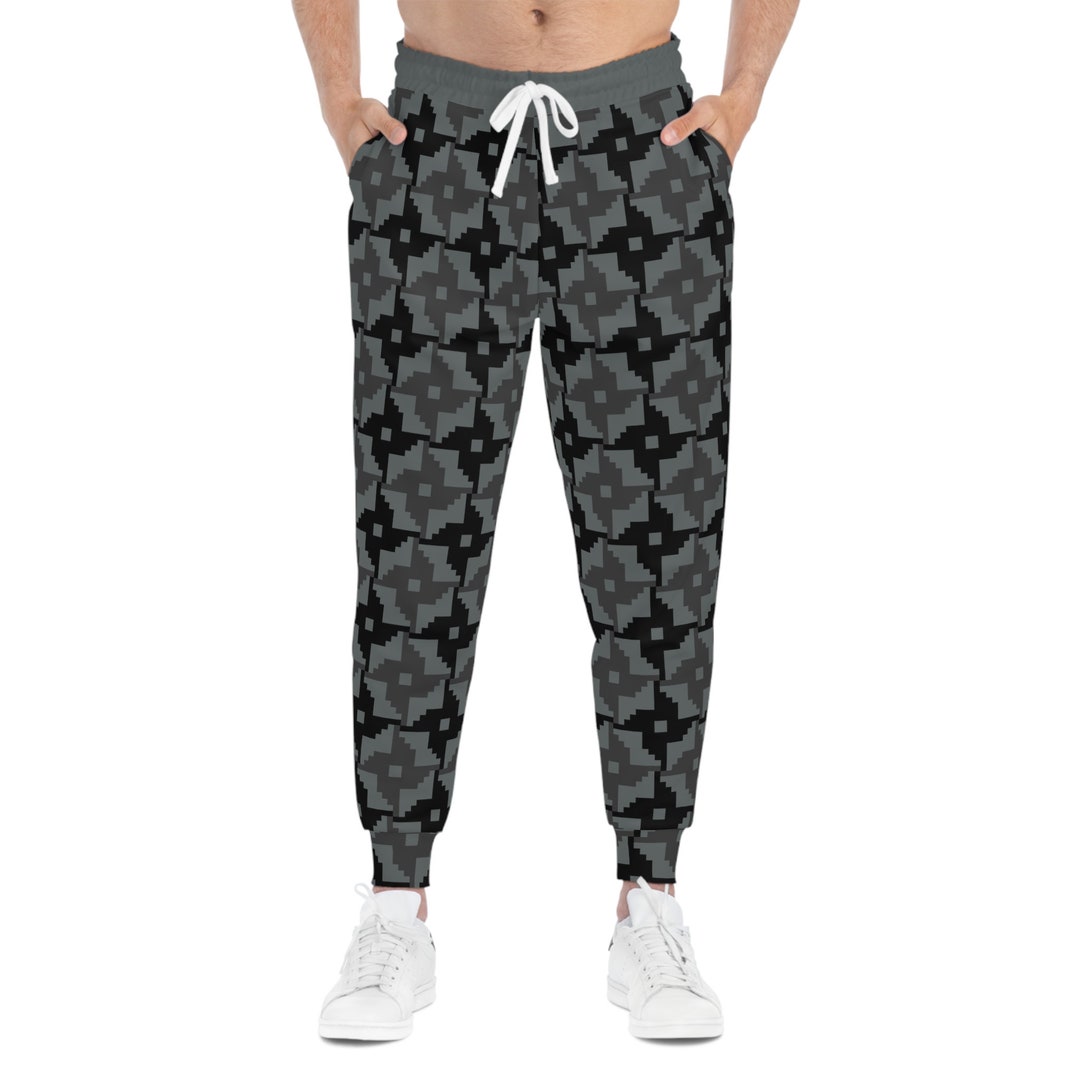 Ninja Star Pattern Athletic Joggers - Etsy