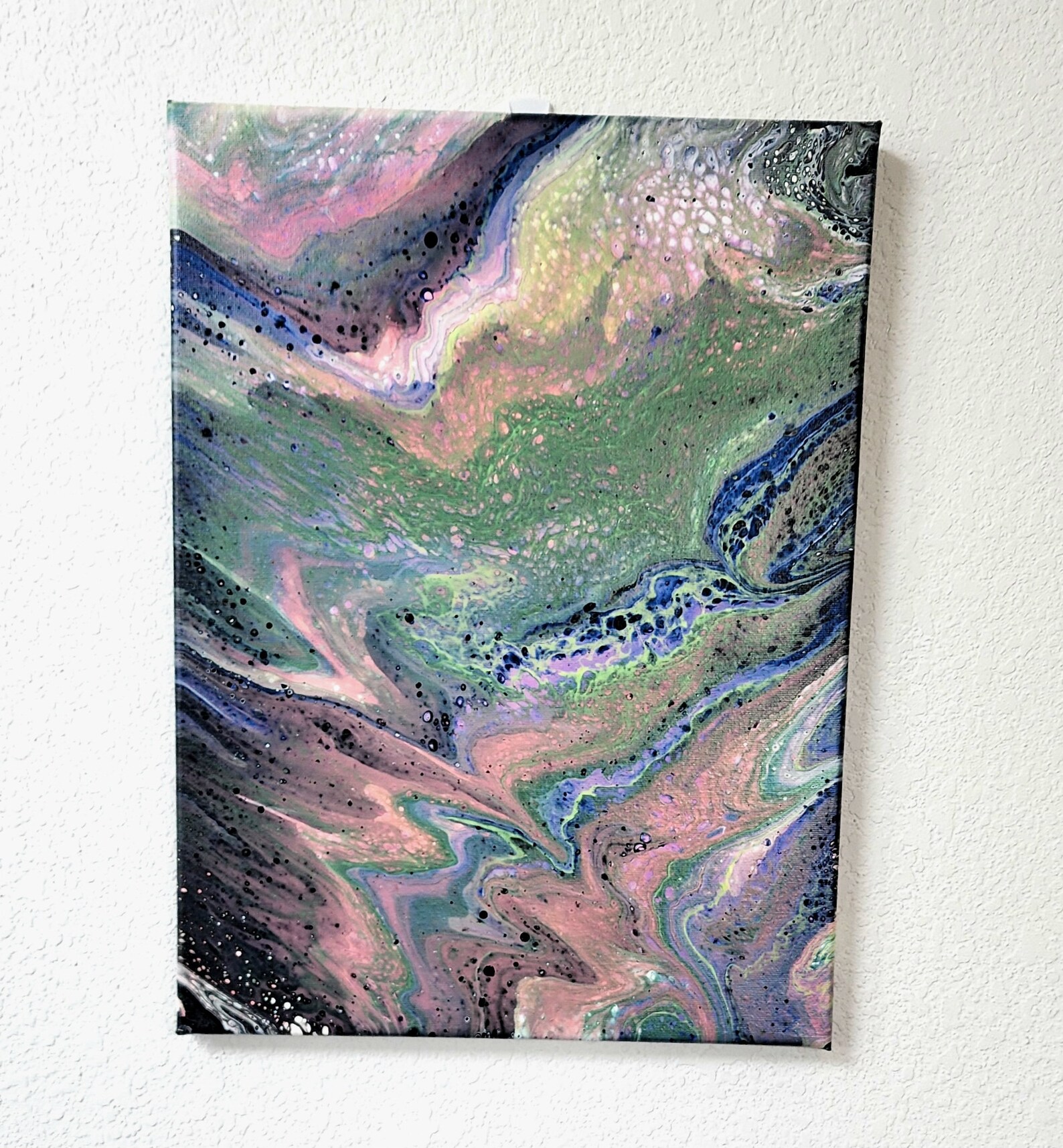 Unique, One of Kind Painting on a 12 X 16 Canvas, for Home Decoration ...