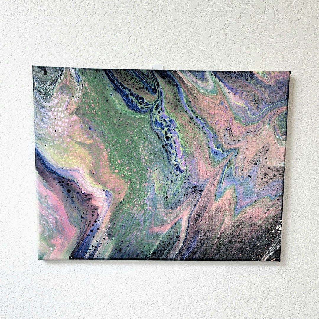 Unique, One of Kind Painting on a 12 X 16 Canvas, for Home Decoration ...