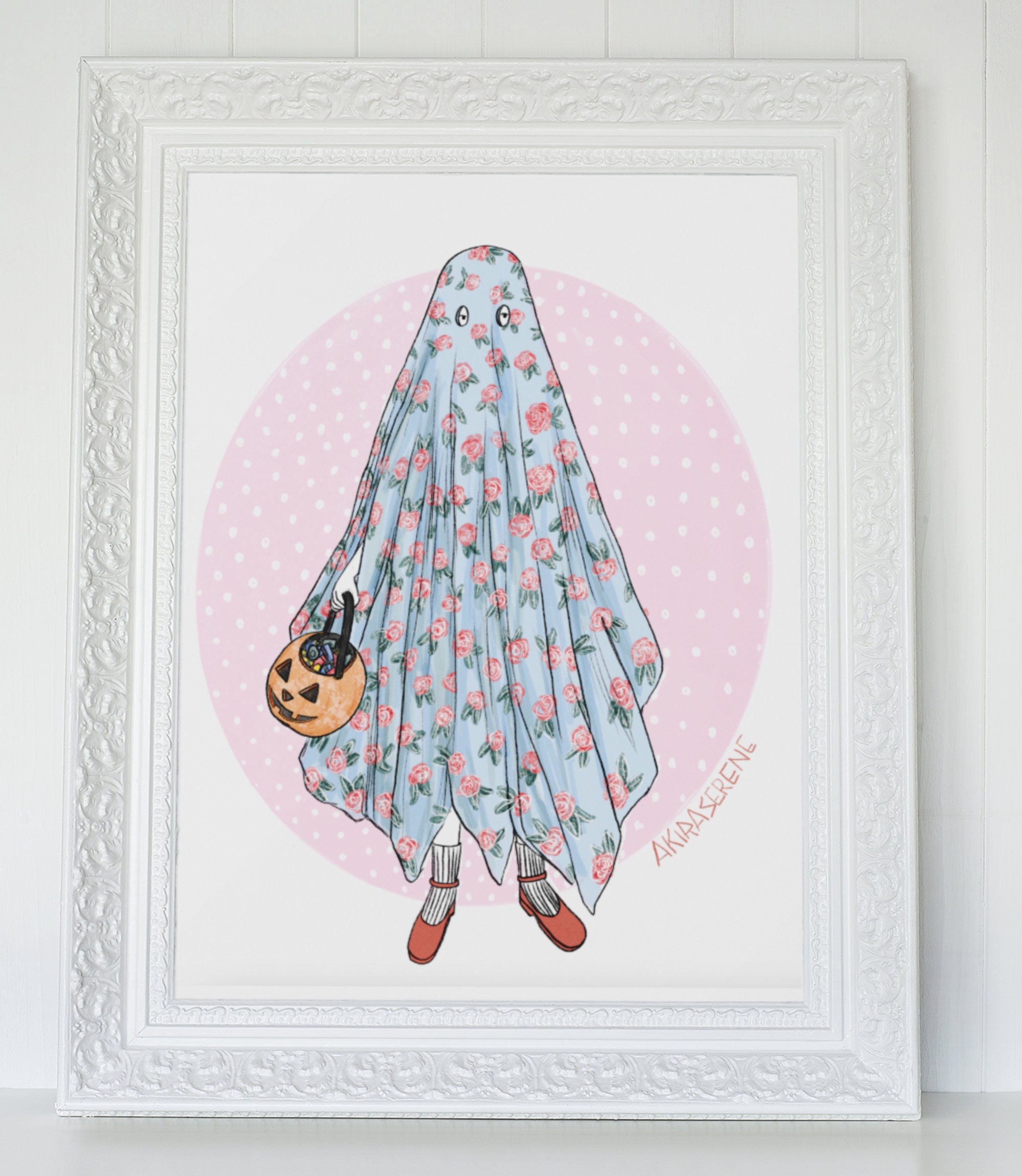 Vintage Vampire // Halloween Art Print // Original Art Print - Etsy