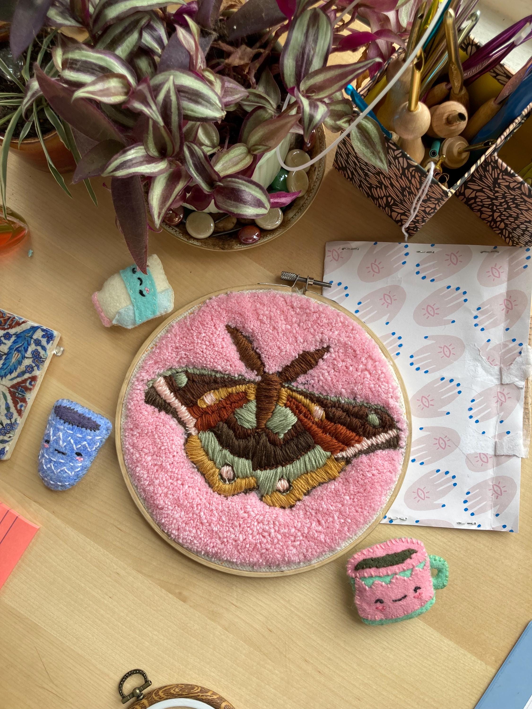 Custom Embroidery Rug// Handmade Wall Art // Embroidered Decor - Etsy