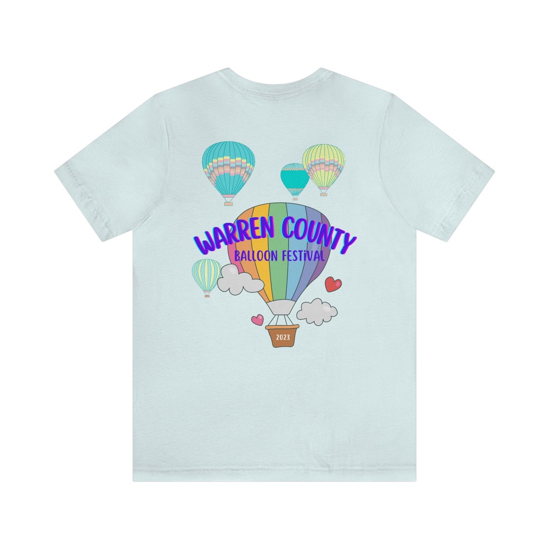 Warren County Balloon Festival Shirt - Hot Air T-shirt - Adventure ...