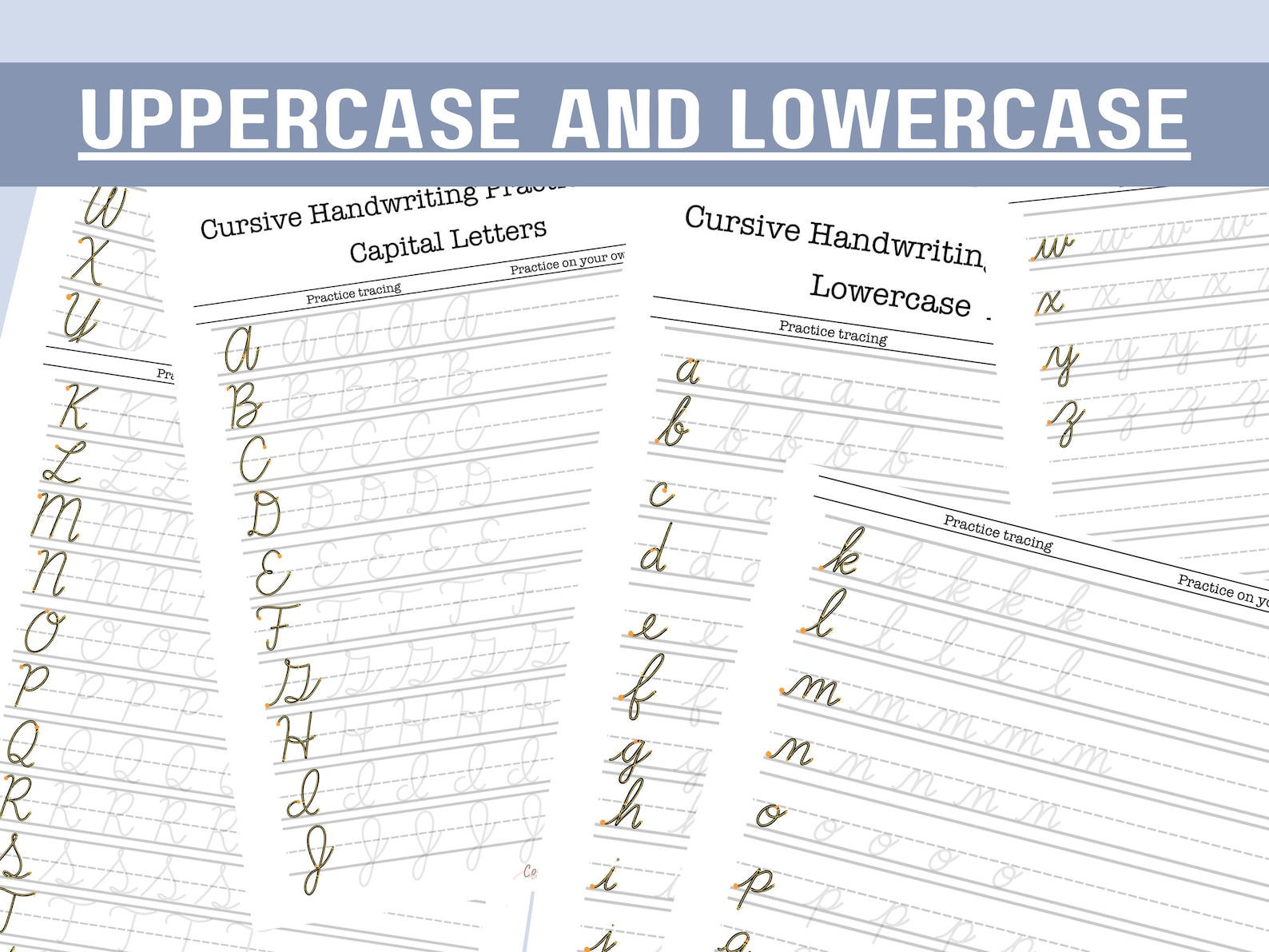 Cursive Handwriting Worksheets Printable Handwriting Practice Worksheet ...