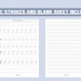 Modern Calligraphy Practice Sheets, Hand Lettering Practice Templates ...
