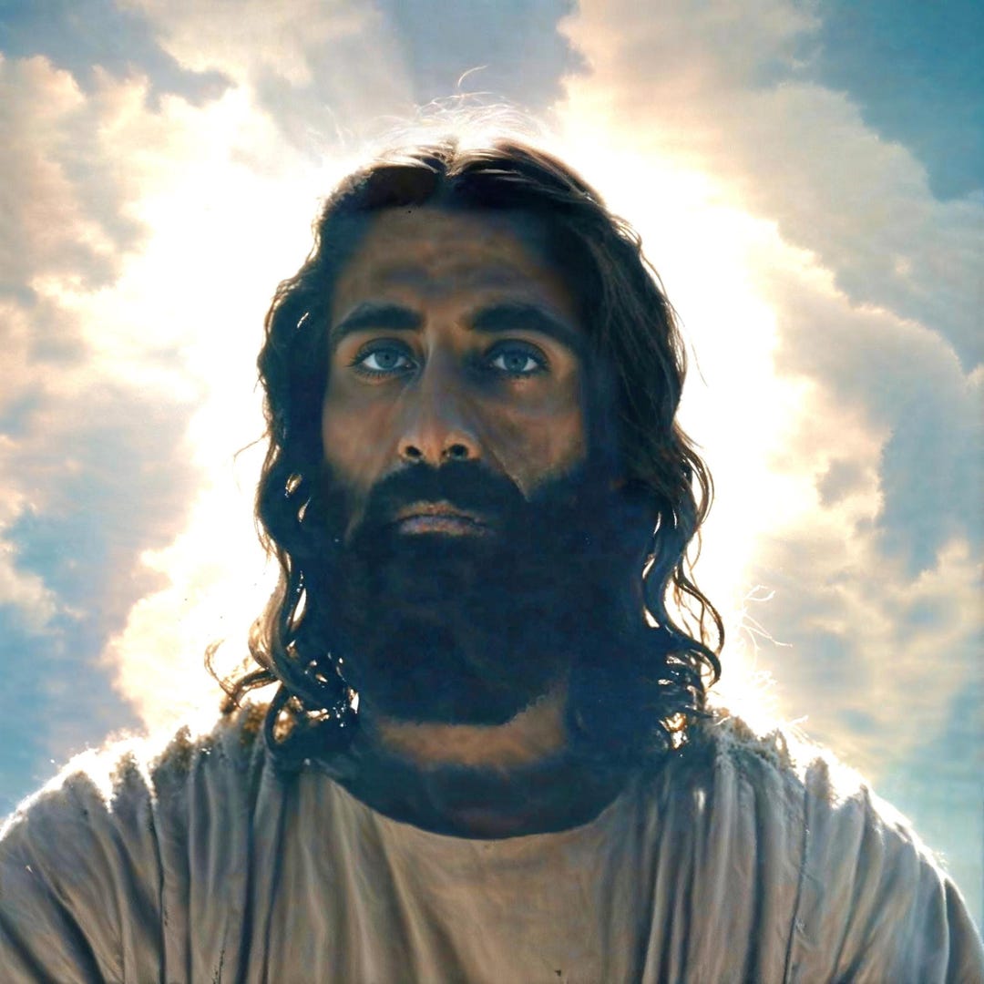 Face of Jesus – Pre‑movie Limited Edition Master PNG • Printable 18×24 ...