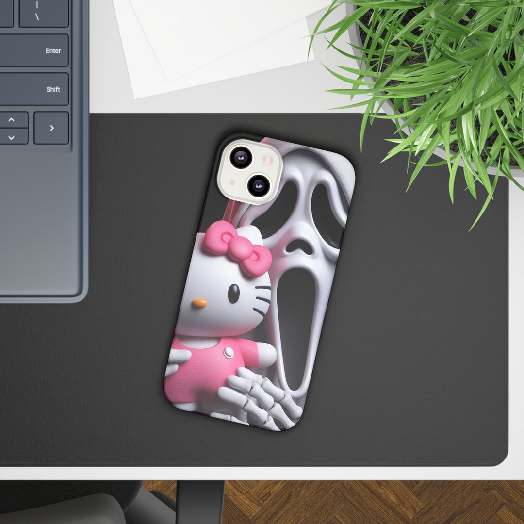 Hello Kitty X Ghostface Slim Case - Etsy