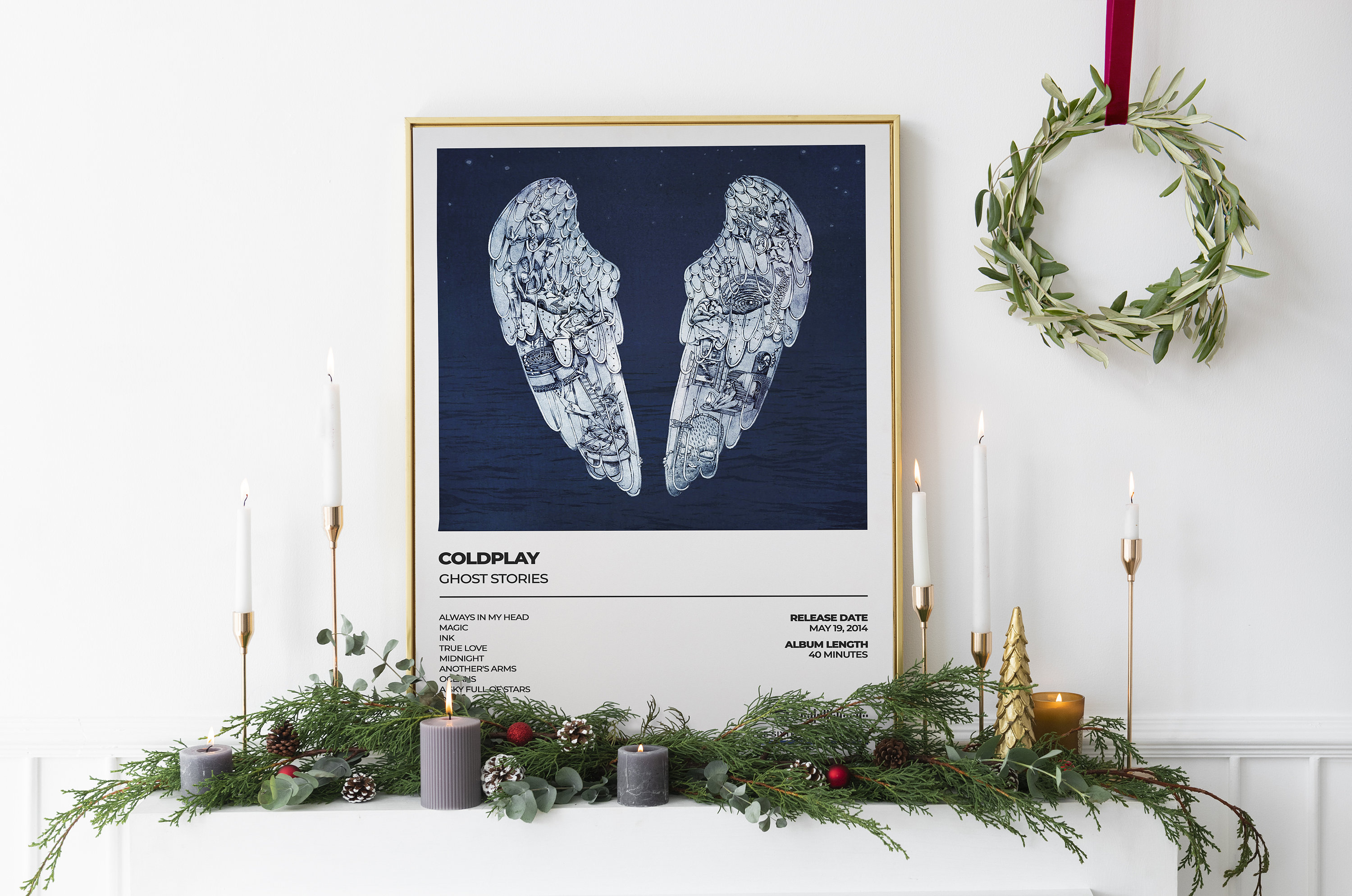 Coldplay Ghost Stories Artwork