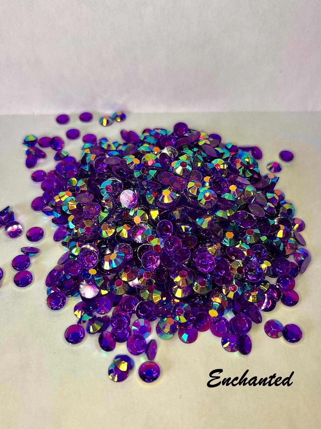 Transparent / Translucent Jelly Rhinestones 1000pcs - 5MM and 4MM Sizes ...