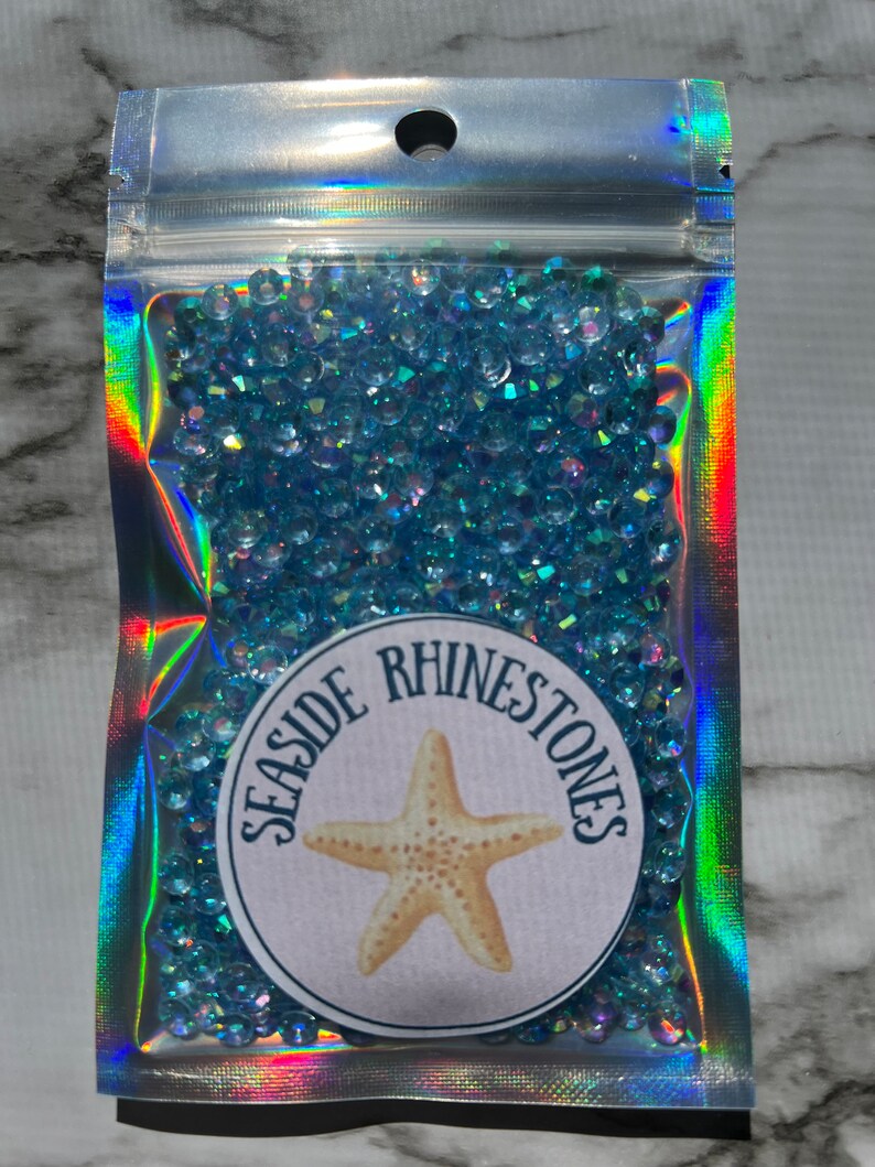 Transparent / Translucent Jelly Rhinestones 1000pcs - 5MM and 4MM Sizes ...