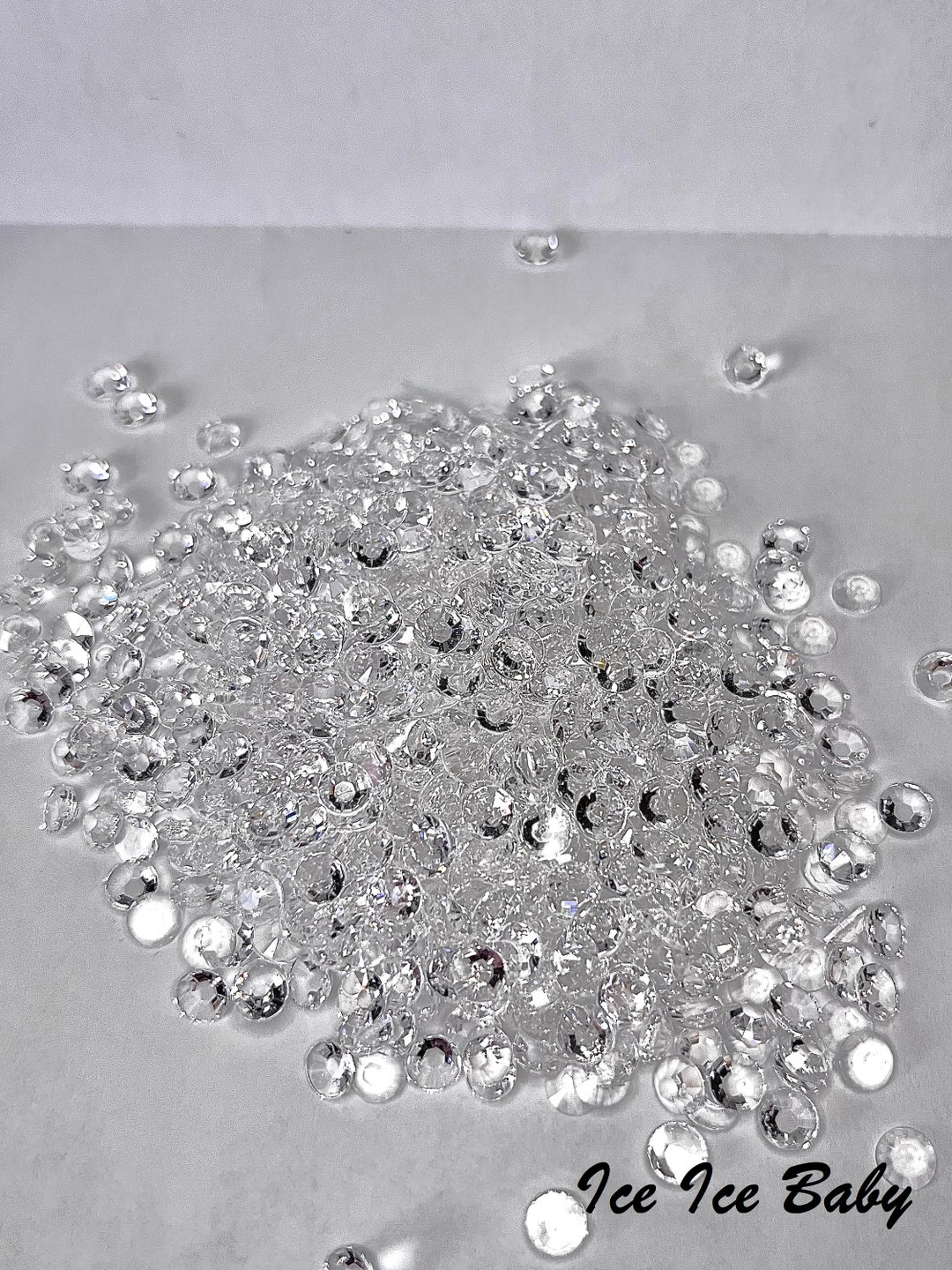 Transparent / Translucent Jelly Rhinestones 1000pcs - 5MM, 4MM and 3MM ...