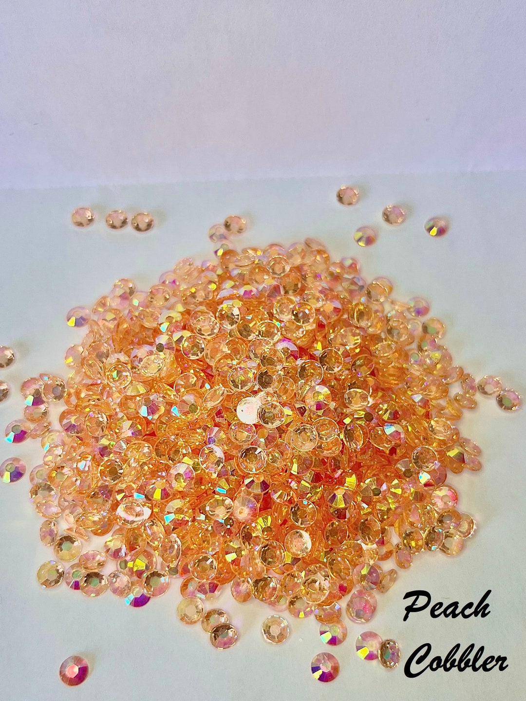 Transparent / Translucent Jelly Rhinestones 1000pcs - 5MM and 4MM Sizes ...