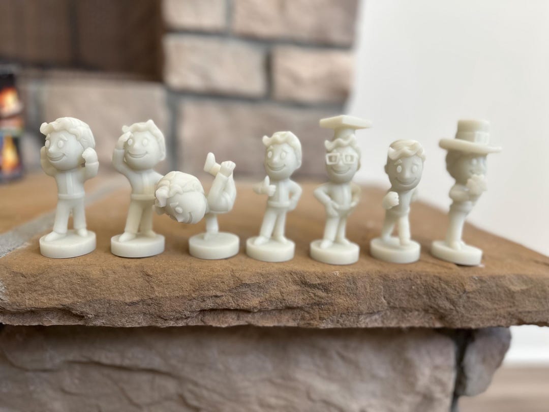 Fallout 4 Bobblehead Set: SPECIAL Attributes, Gamer Figurines - Etsy