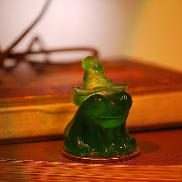 Wizard Plush Frog - Etsy