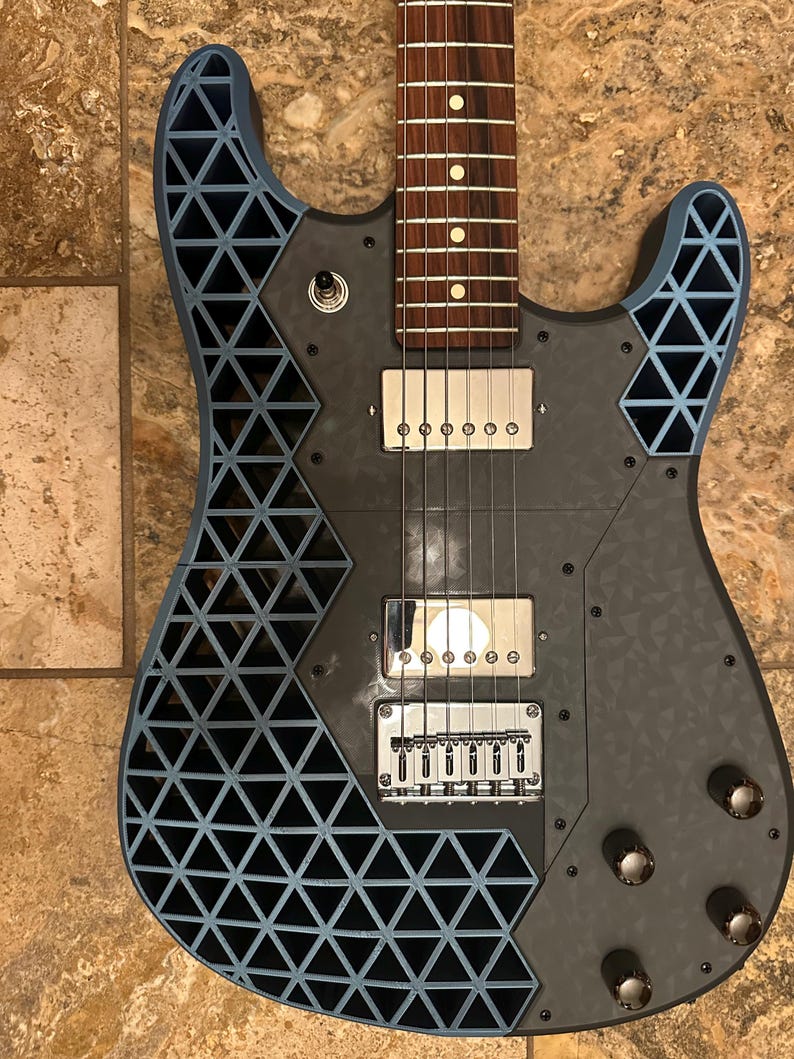 DIY 3D Printed Guitar Body - Etsy