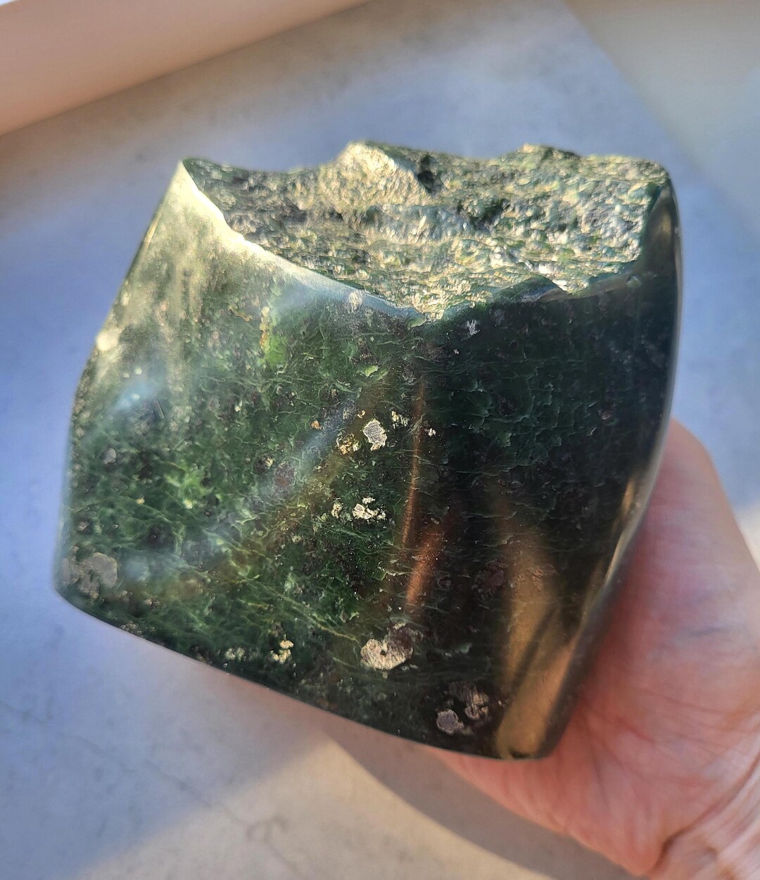 Serpentine Gemstone Freeform 2.56lbs BC Canada Natural Genuine Rock ...