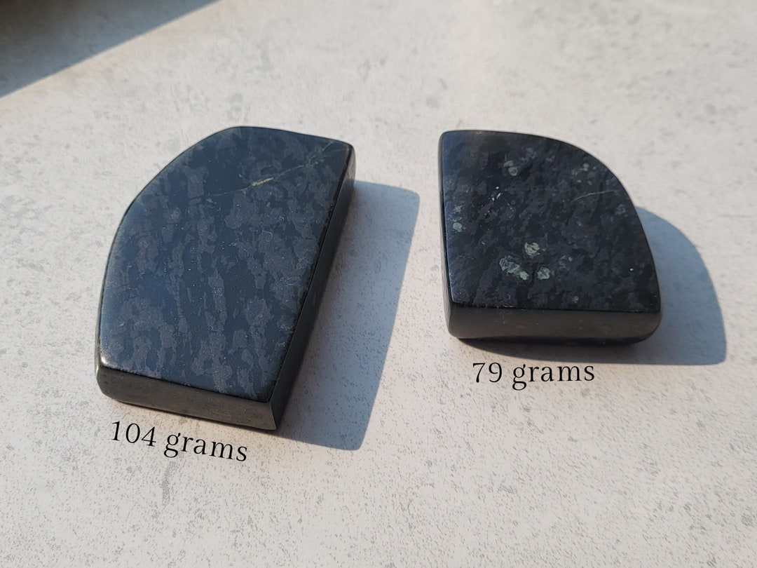 Dark Green Nephrite Jade Block Slab Genuine Natural Real Rock Semi ...