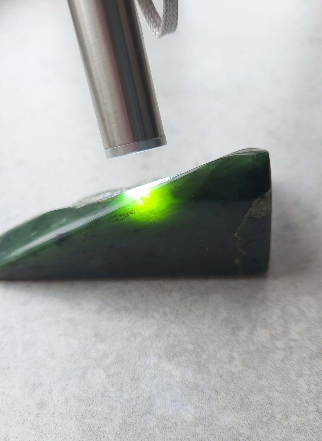 Raw Nephrite Jade 106g Canadian BC Jade Natural Green Real Rock From ...