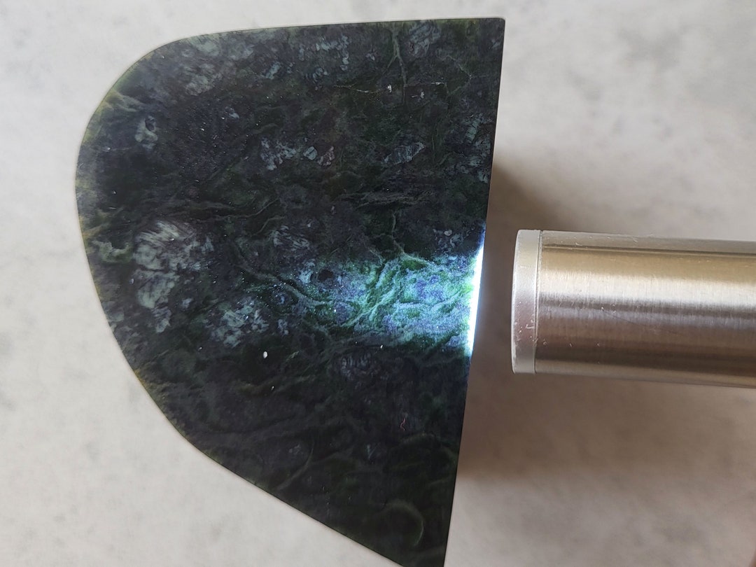Dark Nephrite Jade 116g Polished Green Mineral Natural Solid Rock ...