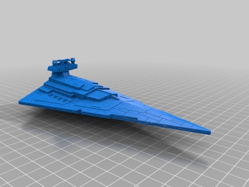 Imperial Star Destroyer - Star Wars High Detail - Etsy