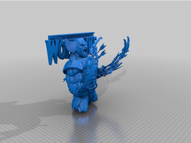 WOLVERINE BUST STL File - Etsy