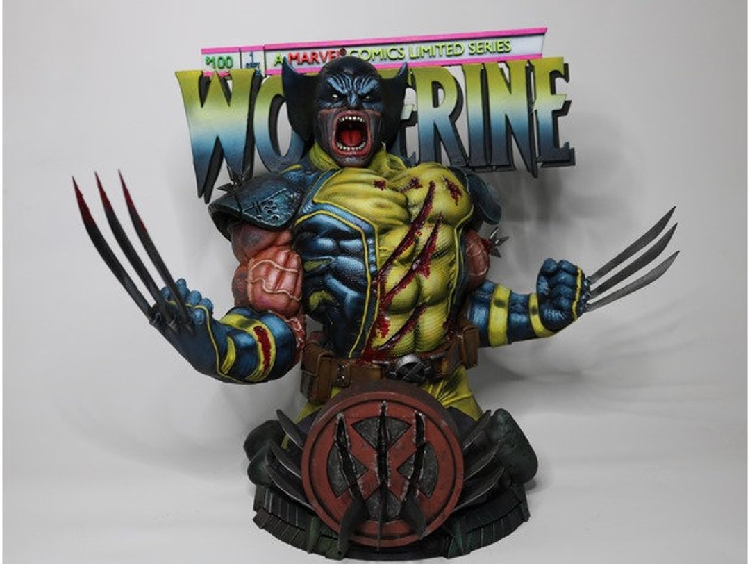 WOLVERINE BUST STL File - Etsy