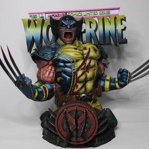 WOLVERINE BUST STL File - Etsy