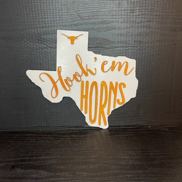 Hook Em Horns - Etsy