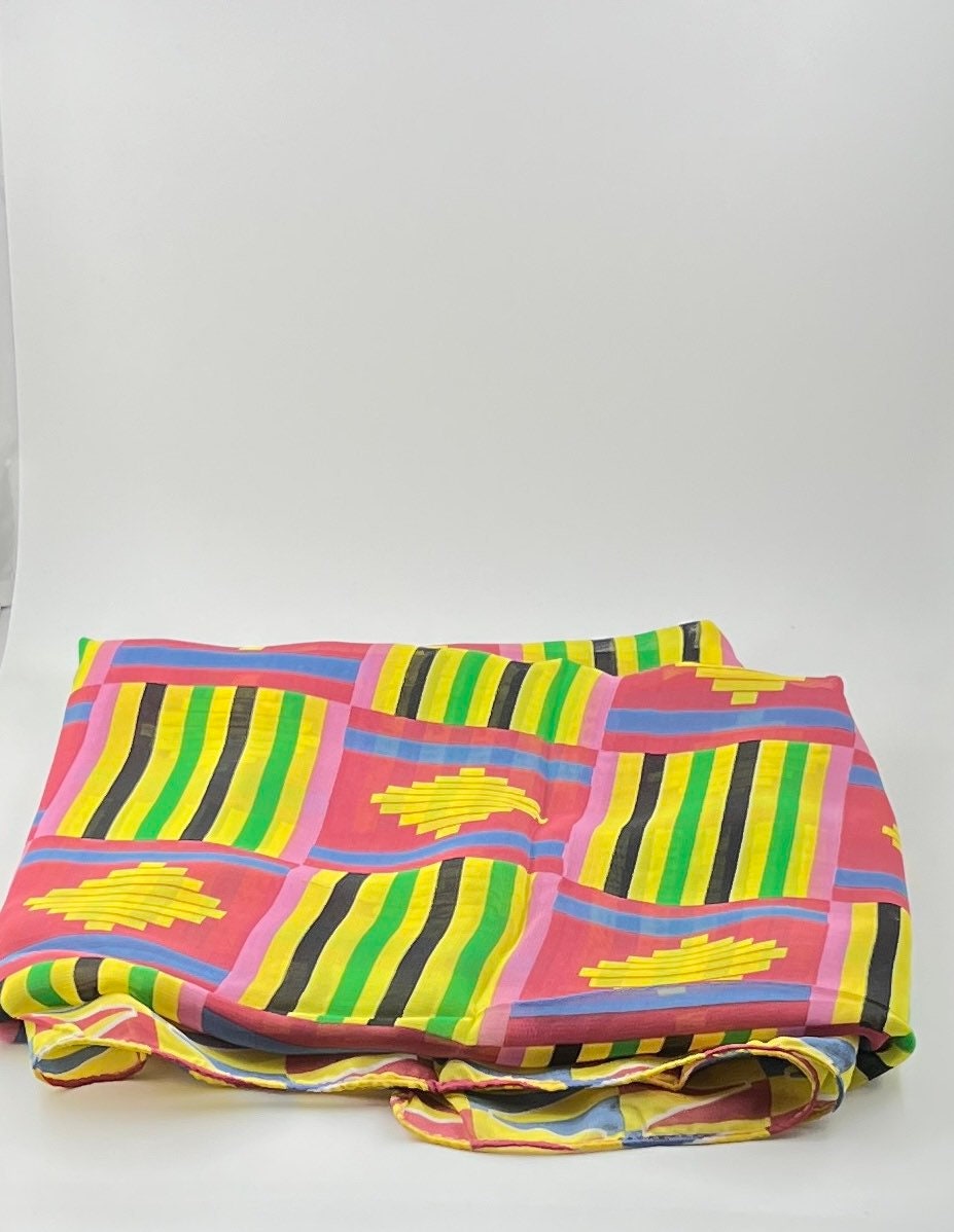 Kente-inspired Scarves From Ghana Africa - Etsy