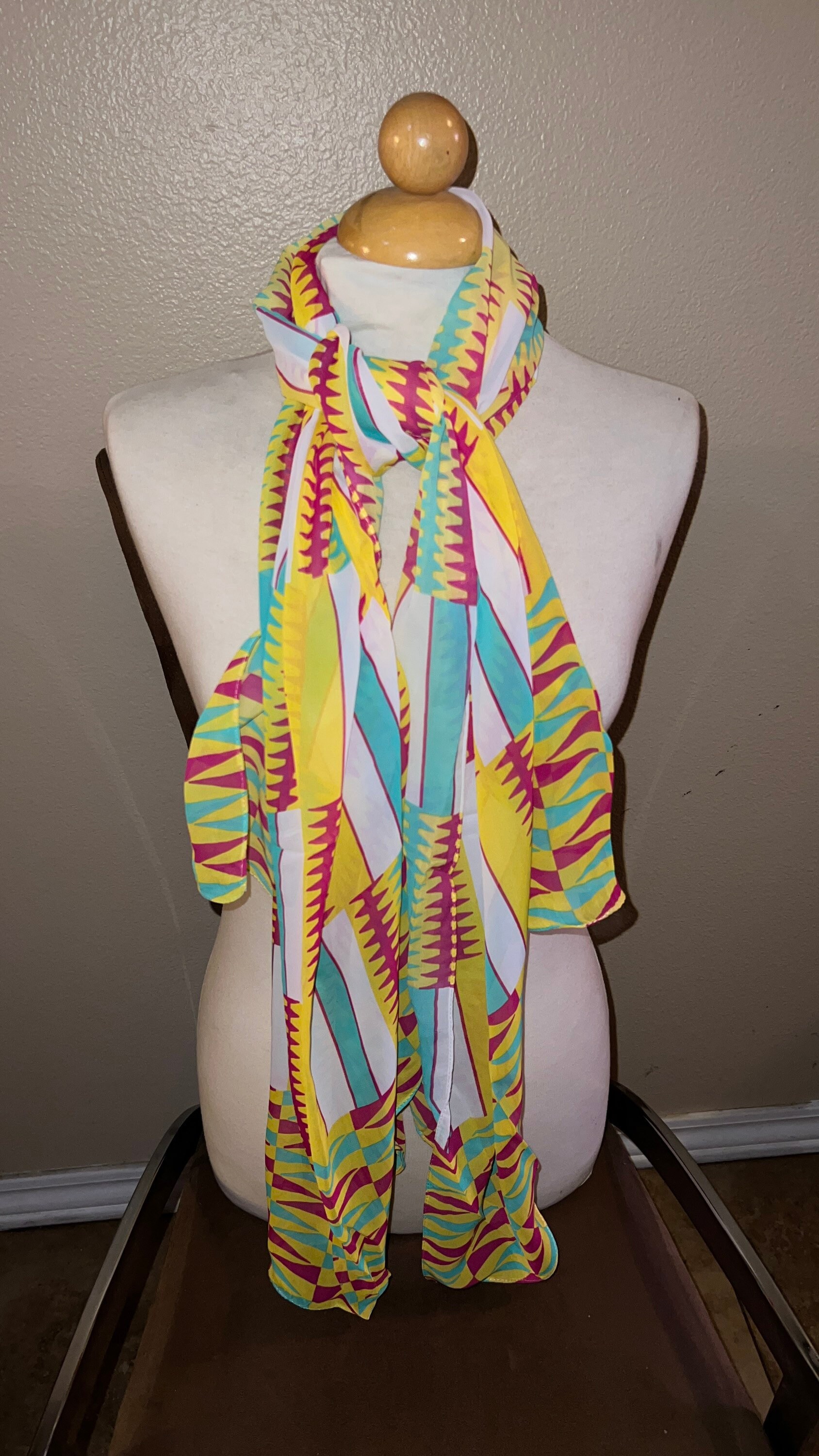 Kente-inspired Scarves From Ghana Africa - Etsy