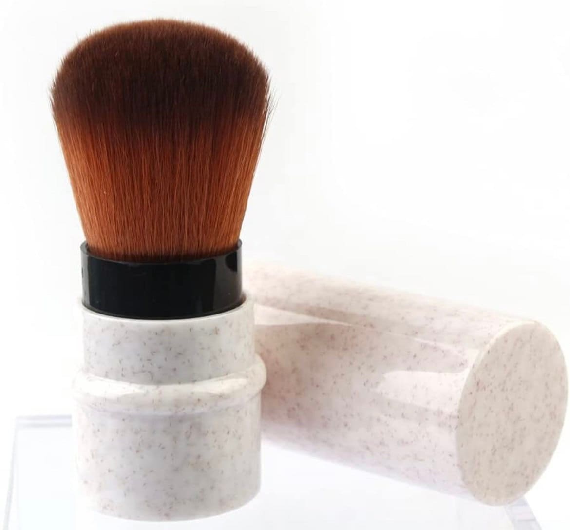 Vegan Bristle Dry Shampoo Brush | Travel Powder Brush - Etsy