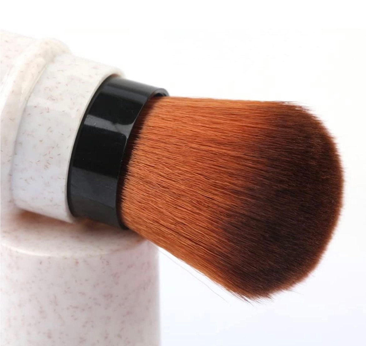 Vegan Bristle Dry Shampoo Brush | Travel Powder Brush - Etsy