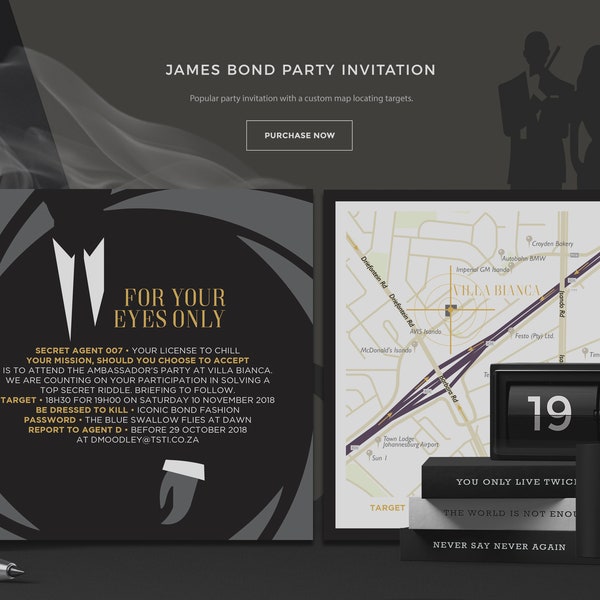 James Bond Party - Etsy