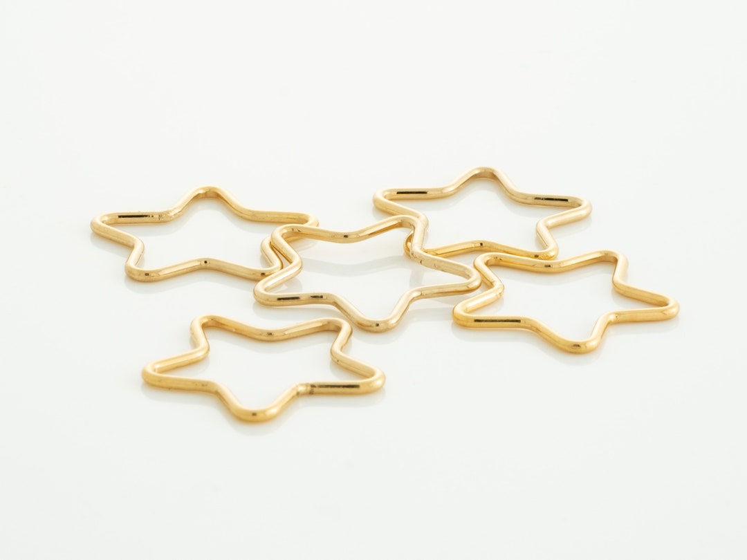 SET OF 10, 16mm Star Connectors, 16mm Wire Star Link, Permanent ...