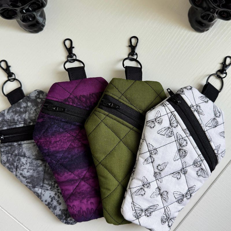 Coffin Pouch Keychain - Etsy