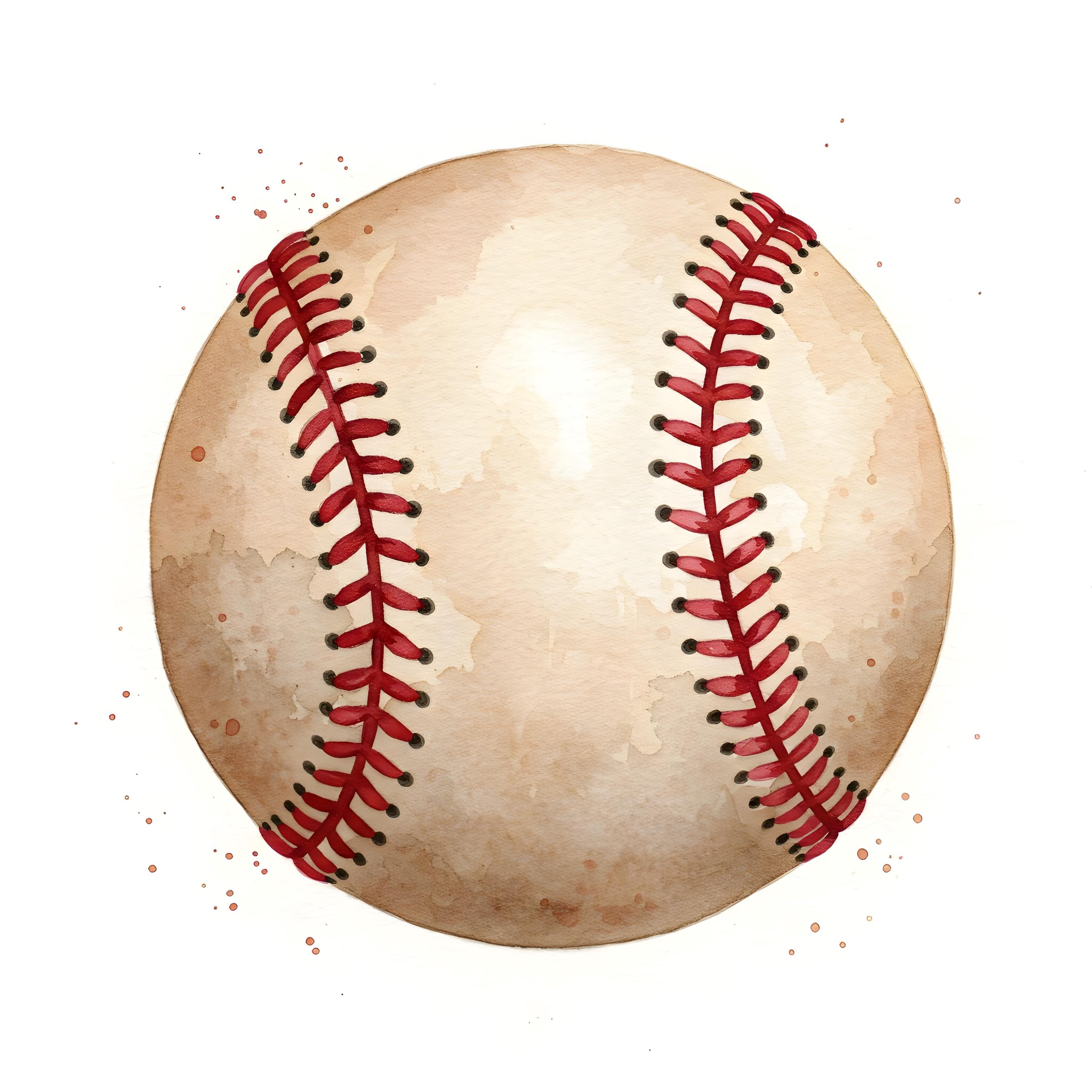 Watercolor Baseball PNG | Baseball Digital Download | Sublimation ...