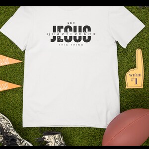 Christian Distressed Football Graphic Shirt Typography Print - Etsy