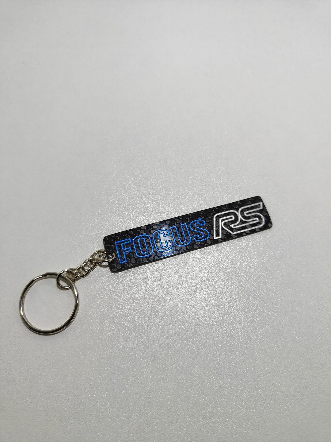 Ford Focus RS Logo Keyring. Real Carbon Fibre. Choose Your Colour - Etsy