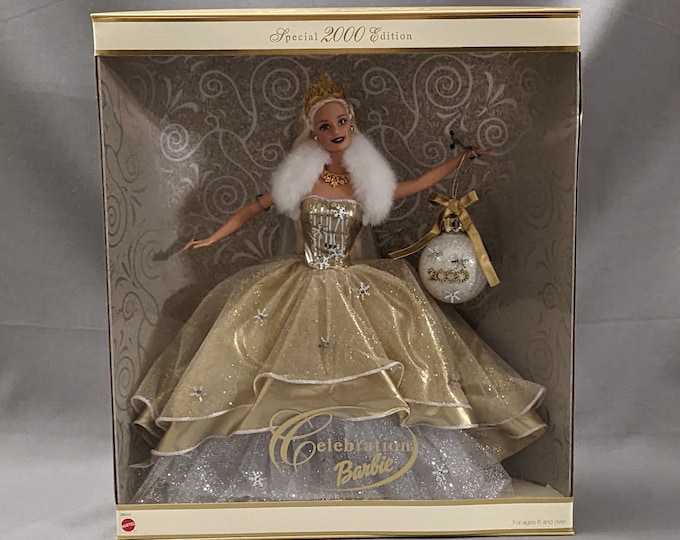 Celebration Barbie Special Edition 2000 Holiday Barbie NRFB IMC. Mattel ...