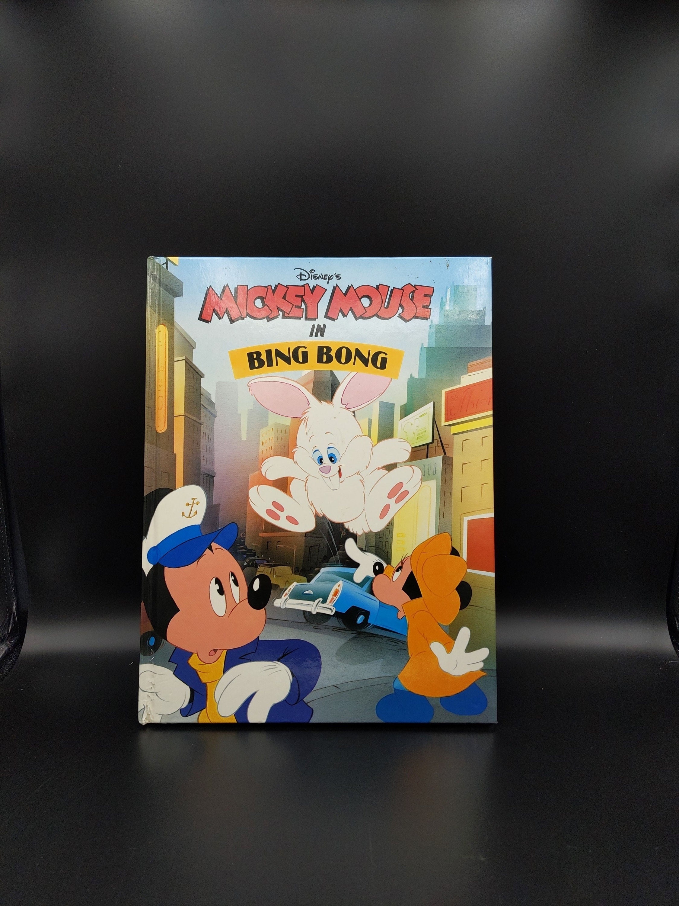 Disney's Mickey Mouse in Bing Bong Hardcover Book - Etsy