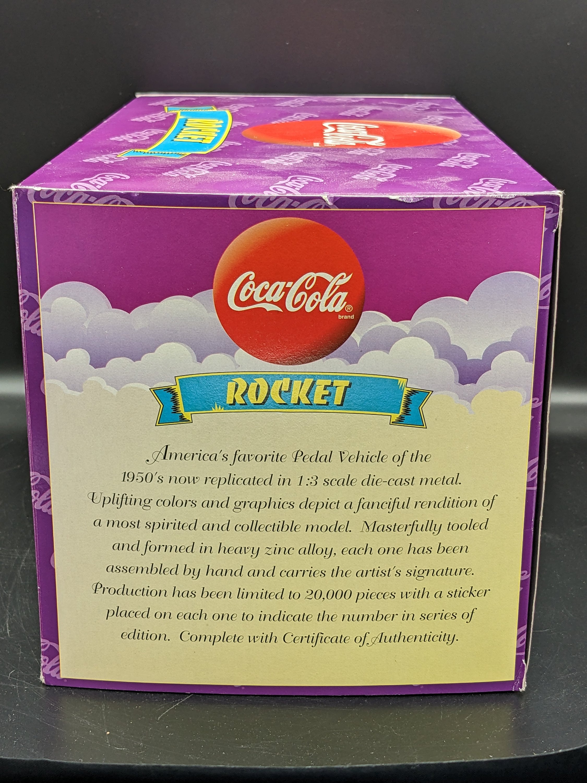 Vintage Coca Cola Rocket Die Cast Limited Edition 1:3 Scale - Etsy