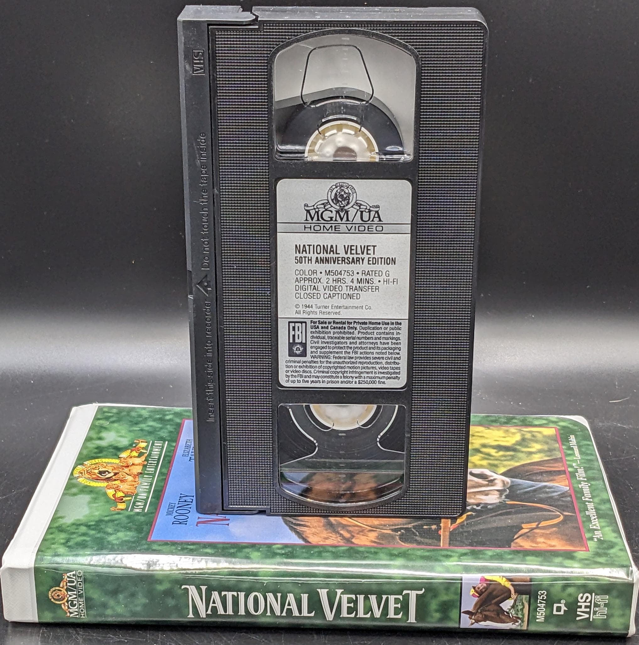 MGM National Velvet VHS 1995 - 50th Anniversary Edition - Etsy