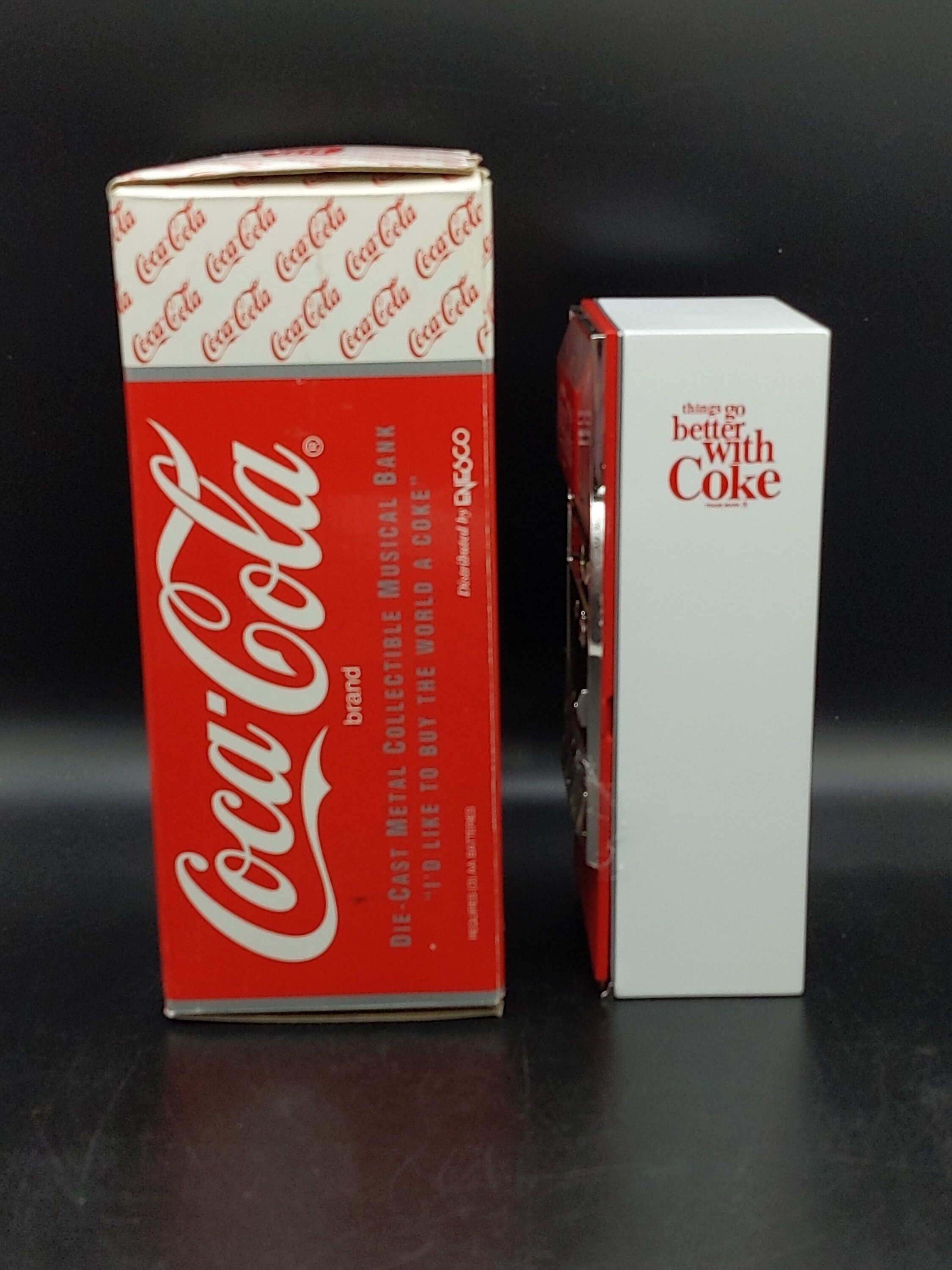 Coca Cola Die Cast Musical Bank 1996 by Enesco 169706 Fully Functional ...